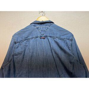 Tommy Hilfiger | Tops | Tommy Hilfiger Womens Custom Fit Button Up ...